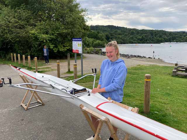 Pro Rowing training levels Loch Lomond